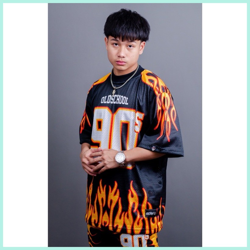 OLDSCHOOL FIRE 90s sublimation | Shopee Philippines