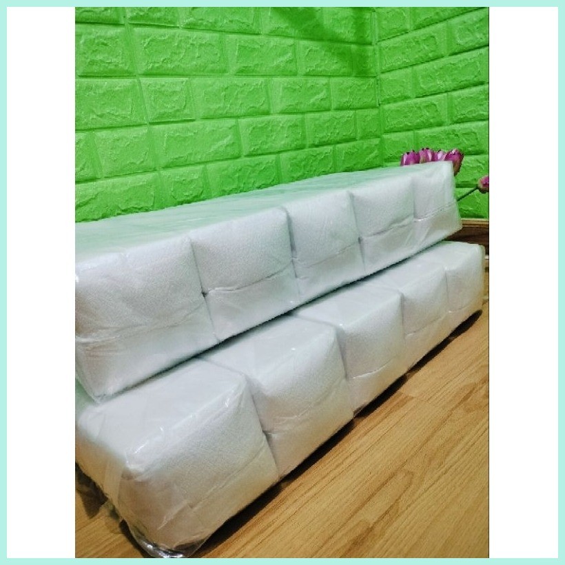 5 PACKS PRE CUT TABLE NAPKIN TISSUE PAPER (1000 sheet per pack ...