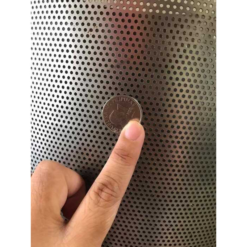 Perforated Metal Sheet Rice Sifter Screen - Black Iron Ft X 1Ft 2 ...
