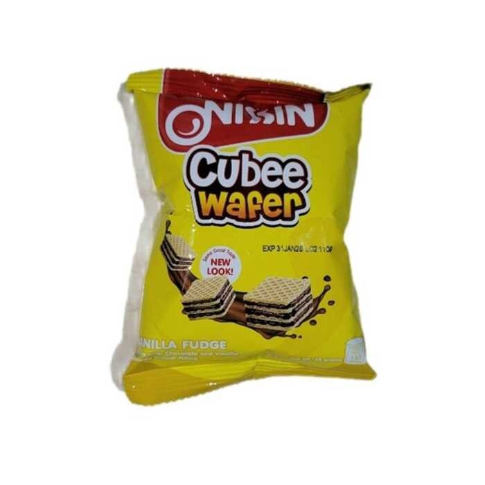Crackers Soda Nissin Cubee Wafer Vanilla Fudge Cream Filling | Shopee ...