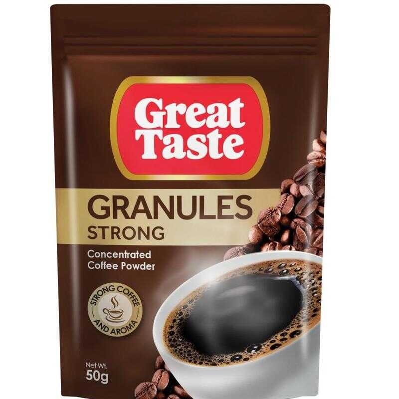 Great Taste Strong Granules 50G - Instant Coffee 3 | Shopee Philippines