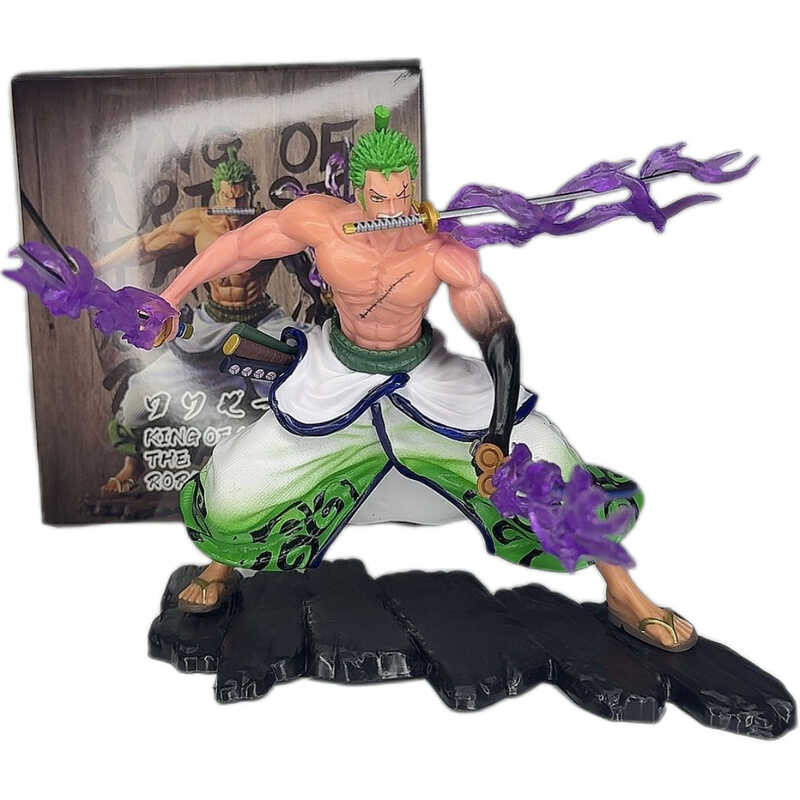 One Piece GK Domineering Enma Zoro Enma Sword Zoro Three-Weapon Flow ...