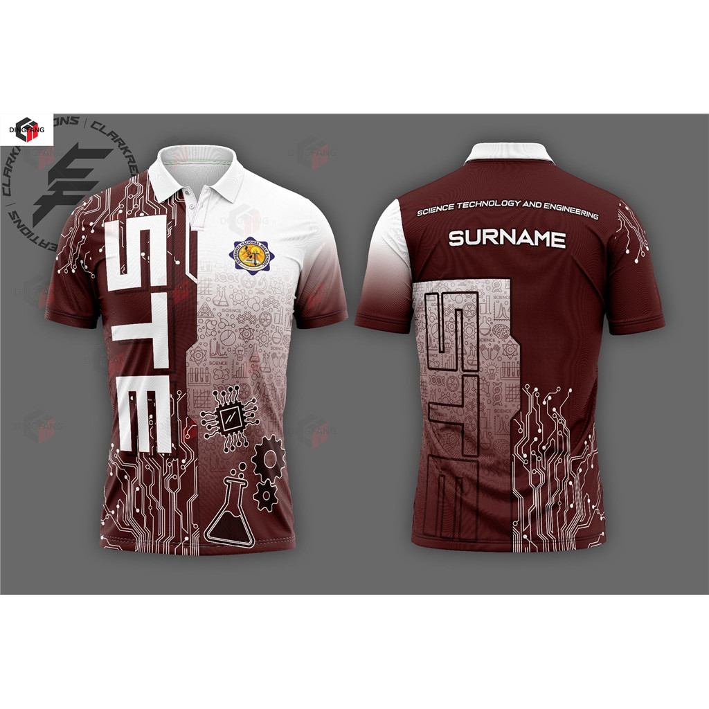 【FREE CUSTOM】POLO Shirt School Uniform for STE | STEM | SSLG | SELG ...