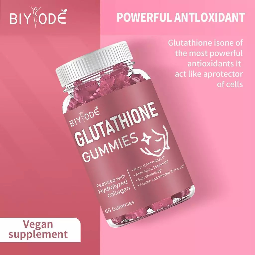 DM ( BUY 1 TAKE 1 ) BIYODE Glutathione Collagen Gummies Whitening Glow ...
