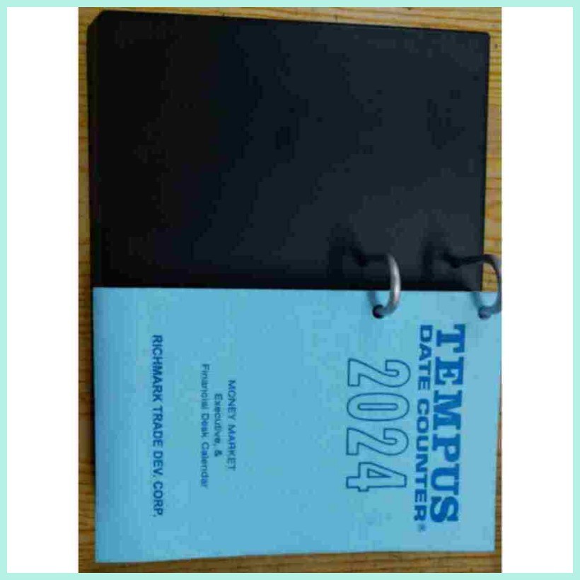 Tempus Calendar Complete Set (Refill + Plastic Stand) | Shopee Philippines