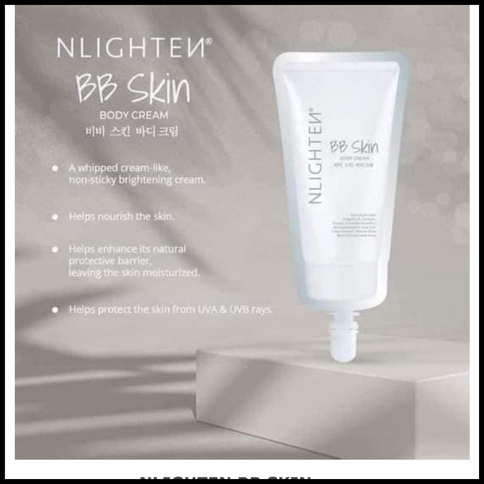 NLIGHTEN BB SKIN by Nworld- Whitening and Moisturizing Body Cream 30g ...