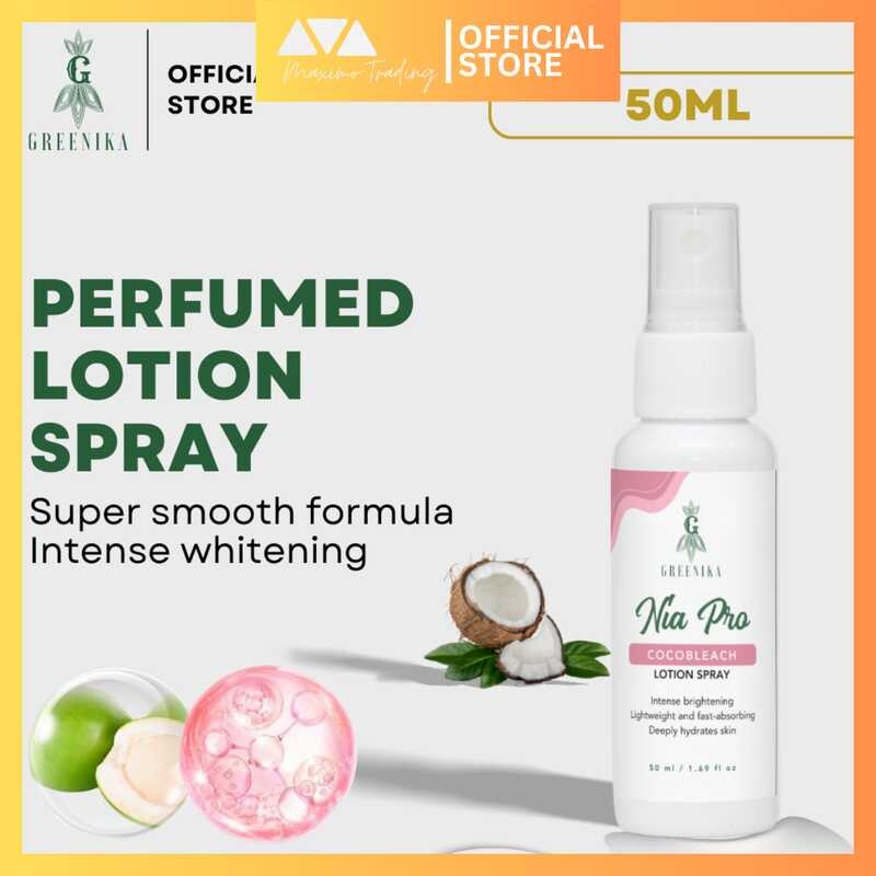 Maximo Trading Greenika Nia-X Whitening Lotion Spray Series Dark Spots ...
