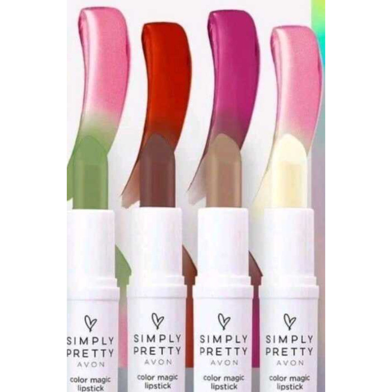 AVON SIMPLY PRETTY MAGIC LIPSTICK 4G | Shopee Philippines