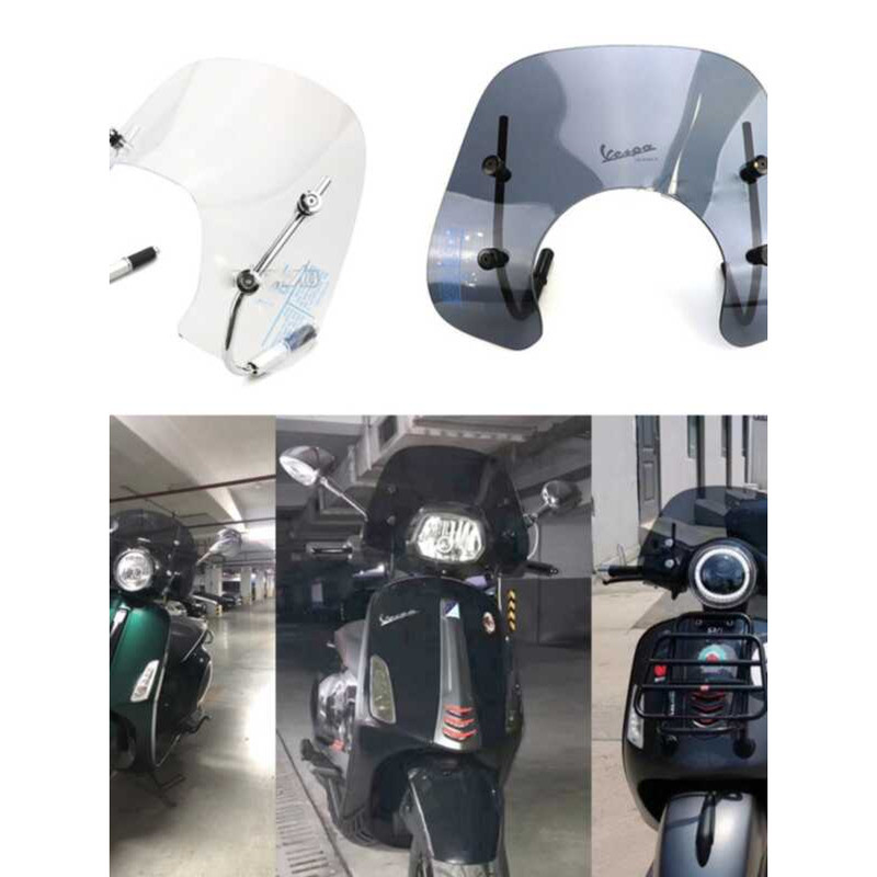 Piaggio Vespa GTS Special Windshield Spring Sprint 150 Modified ...
