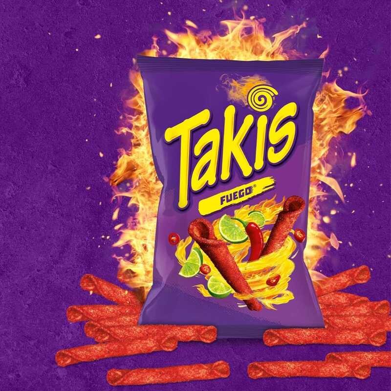 Crackers Soda Takis Fuego Rolled Tortilla Chips G Explosive Combination ...