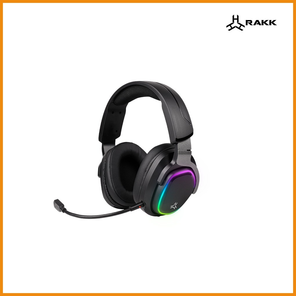 RAKK LIMAYA/ LIMAYA + Trimode RGB Gaming Wireless Headset| Black ...