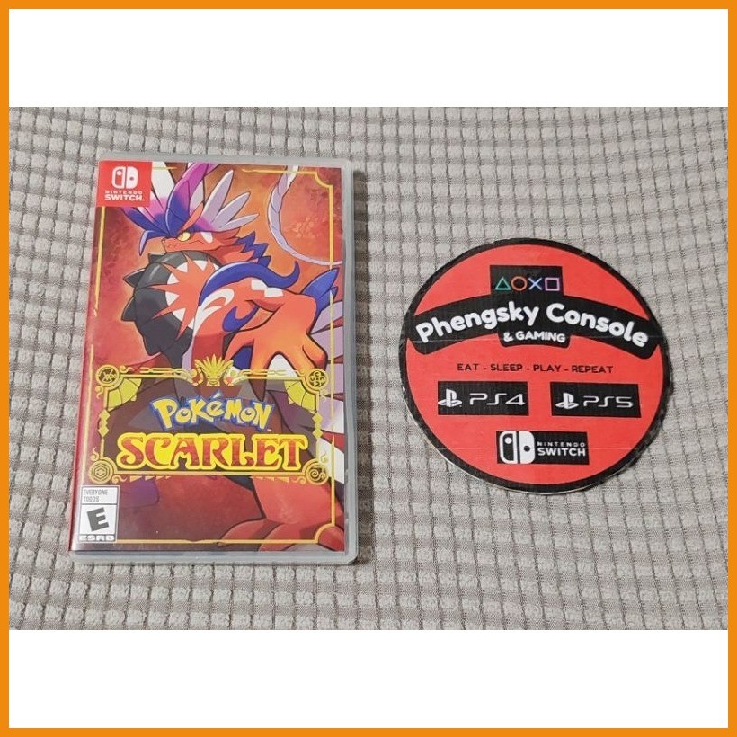 Pokemon scarlet ( nintendo switch game) [physical game] | Shopee ...
