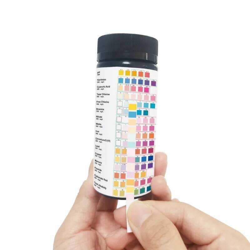 Drinking Water Test Kit Testing Strips For Hardness, Chlorine, Fluoride ...