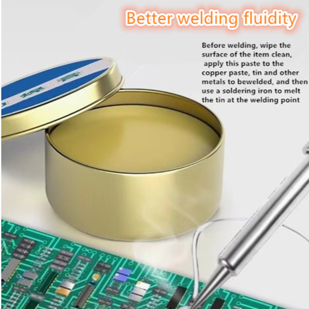 100g Solder Paste Soldering Flux Lead Free Non-Clean Solder Grease ...