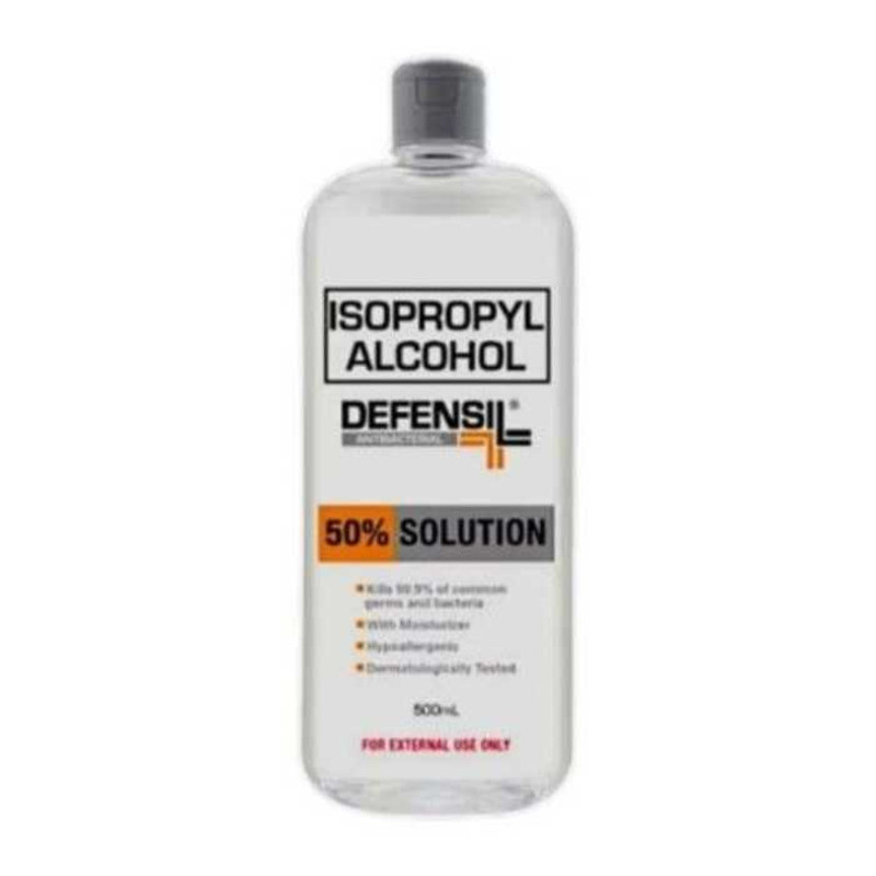 Isopropyl Alcohol Defensil Anti Bacterial 500Ml 3 | Shopee Philippines