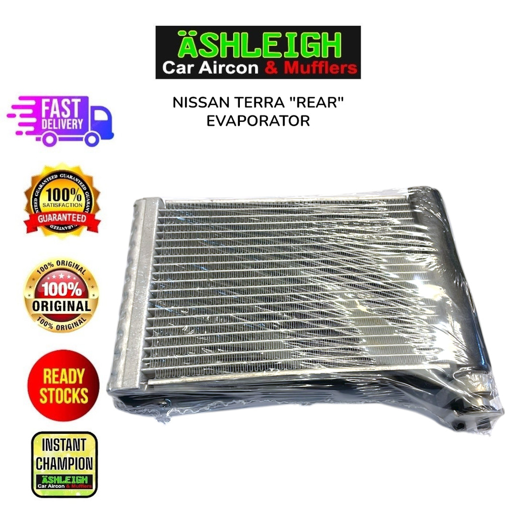 Nissan Terra REAR Evaporator Coil Cooling Car Aircon Laminated parts ...