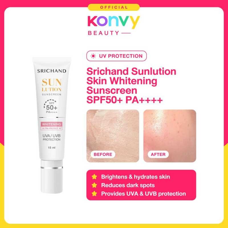 Srichand Sunlution Skin Whitening Sunscreen Spf50+ Pa++++ | Shopee ...