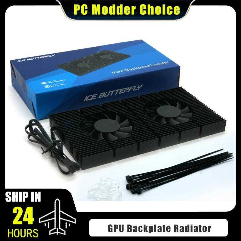 Graphics ☽ Card GPU Backplate Coog Radiator For RTX 3090 4090 Backplane ...