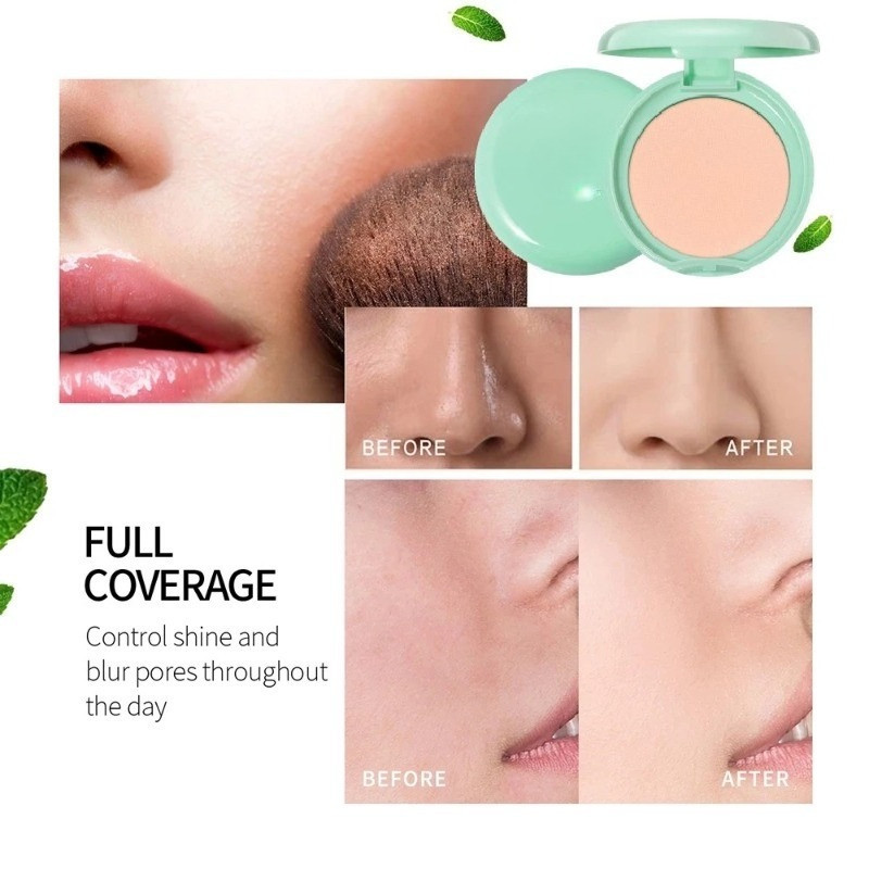 Whitening Pressed Powder Waterproof Oil Control Long Lasting Concealer ...