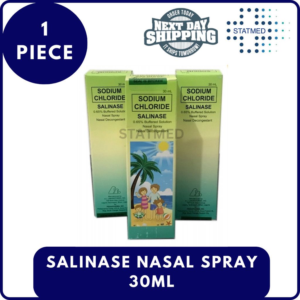 Salinase Nasal Spray 30mL l 1 Piece | Shopee Philippines