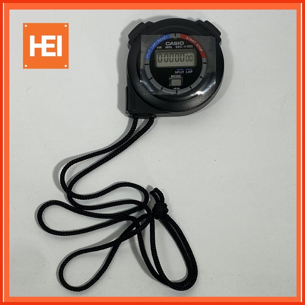 ORIGINAL Casio Handheld HS-3V-1R / HS-3 Stopwatch Timer | Shopee ...