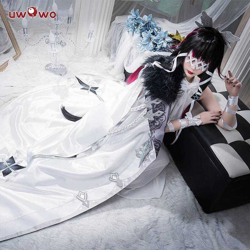 Xj LAST BATCH UWOWO Genshin Impact Columbina Cosplay Costume Ui ...