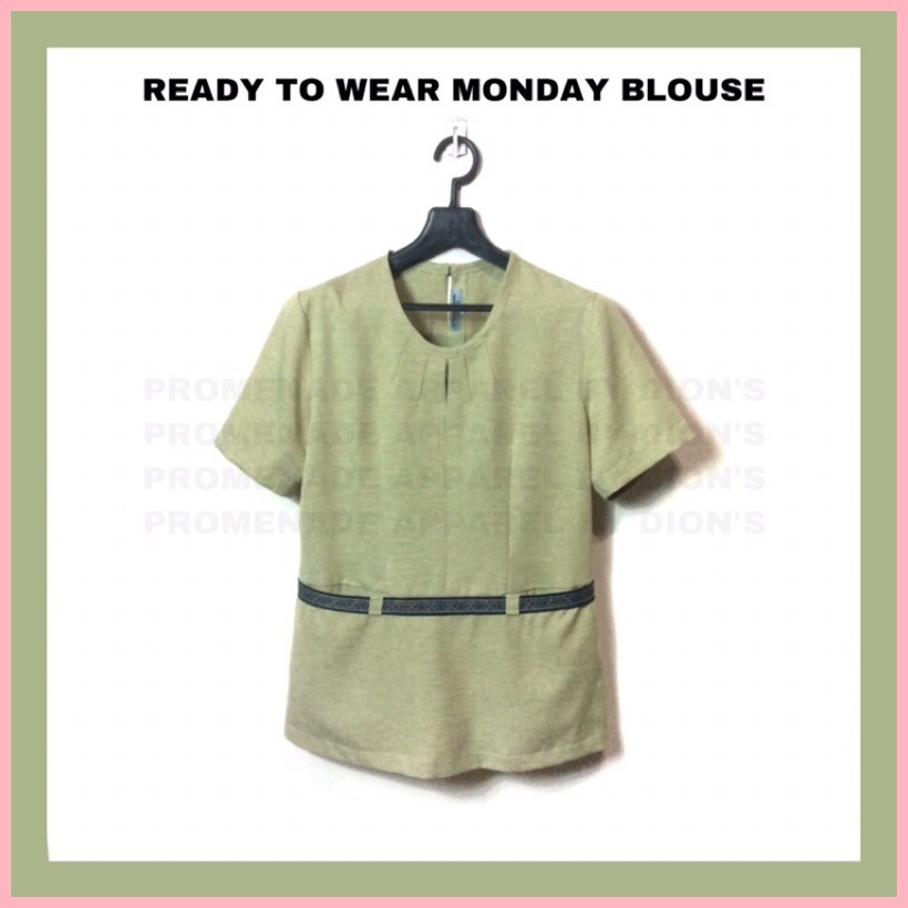 Deped Ready to wear Monday Uniform (blouse only) | Shopee Philippines
