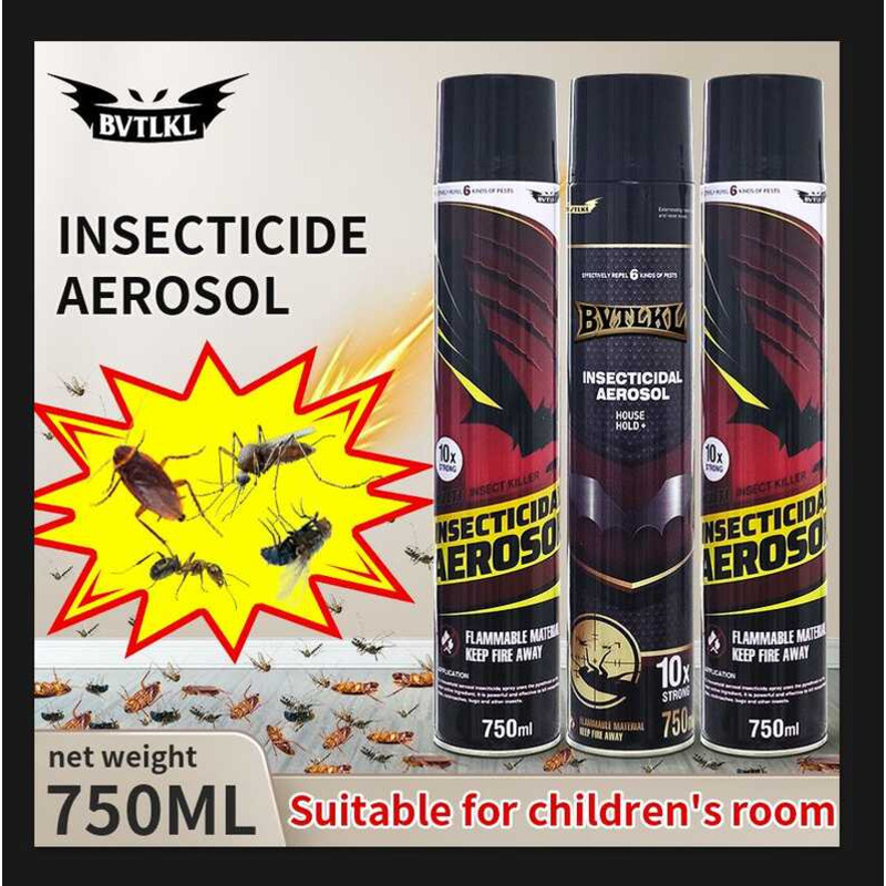 Baolilai Insecticide BYTLKL Insect Sprays 750 ML Effective Roach Killer ...