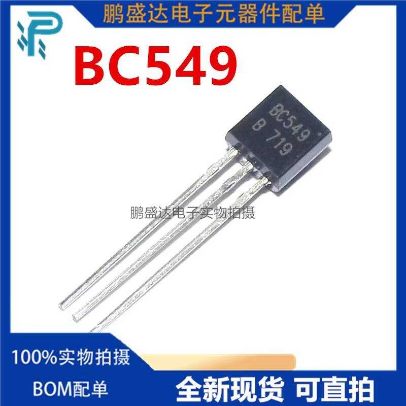 Brand New BC549 BC549B Direct Insert TO-92 NPN Transistor Low Power ...