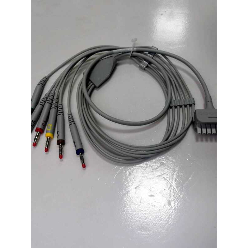 Original Naron ECG Machine Lead Cable AECG-18U Multi-Channel ECG Collector 18-Lead ECG Lead ...