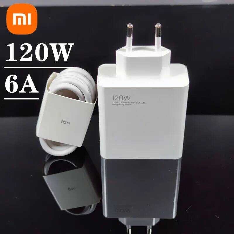Xiaomi 2 B8 120W Charger Original EU Turbo Charge Fast Adapter For Mi ...