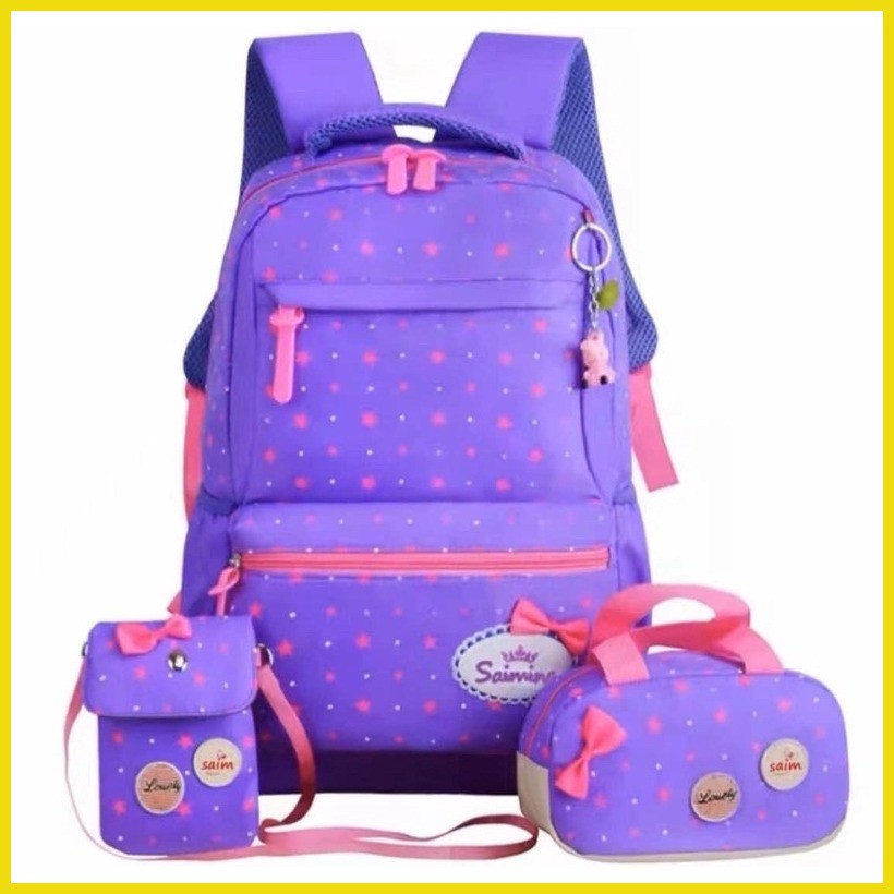 Waterproof 3in1 School Bag Nylon Backpack 3in1 For students 056 063 ...