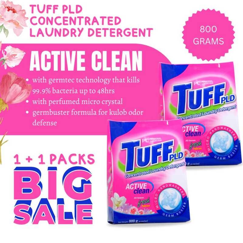Personal Collection Tuff PLD With Fabcon Active Clean 800G Per Pack ...