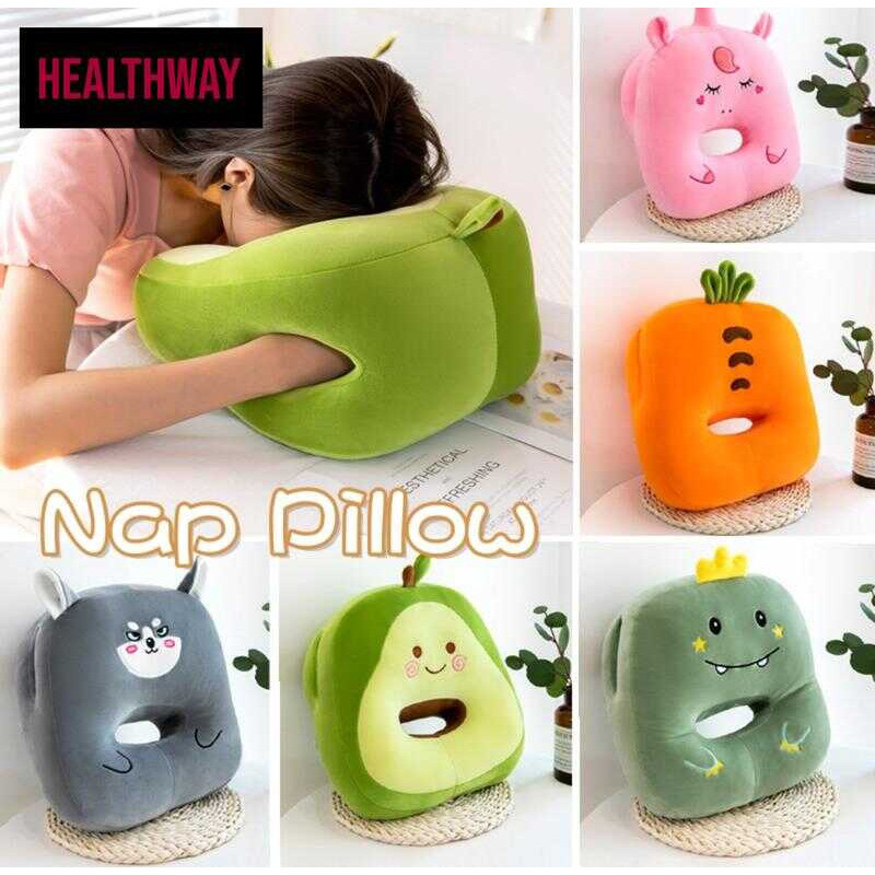 Cartoon Travel Neck Nap Conform To Ergonomics Arm Rest Cushion Office ...