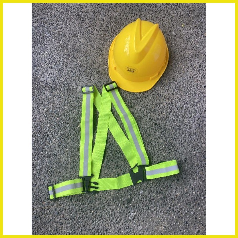 Engineer/ Architect Costume (Site vest and hard cap) for Kids and Teens ...