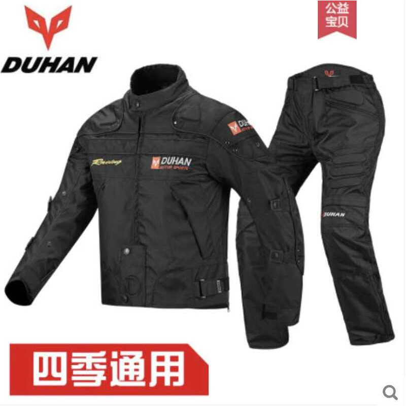 Duhan Riding Suit for Men, Four Seasons Anti-Fall Motorcycle Off-Road ...