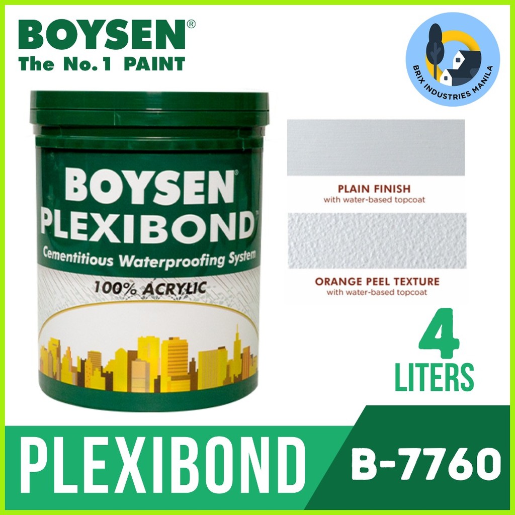 Boysen Plexibond Cementitious Waterproofing System 4 Liters (Gallon) B ...