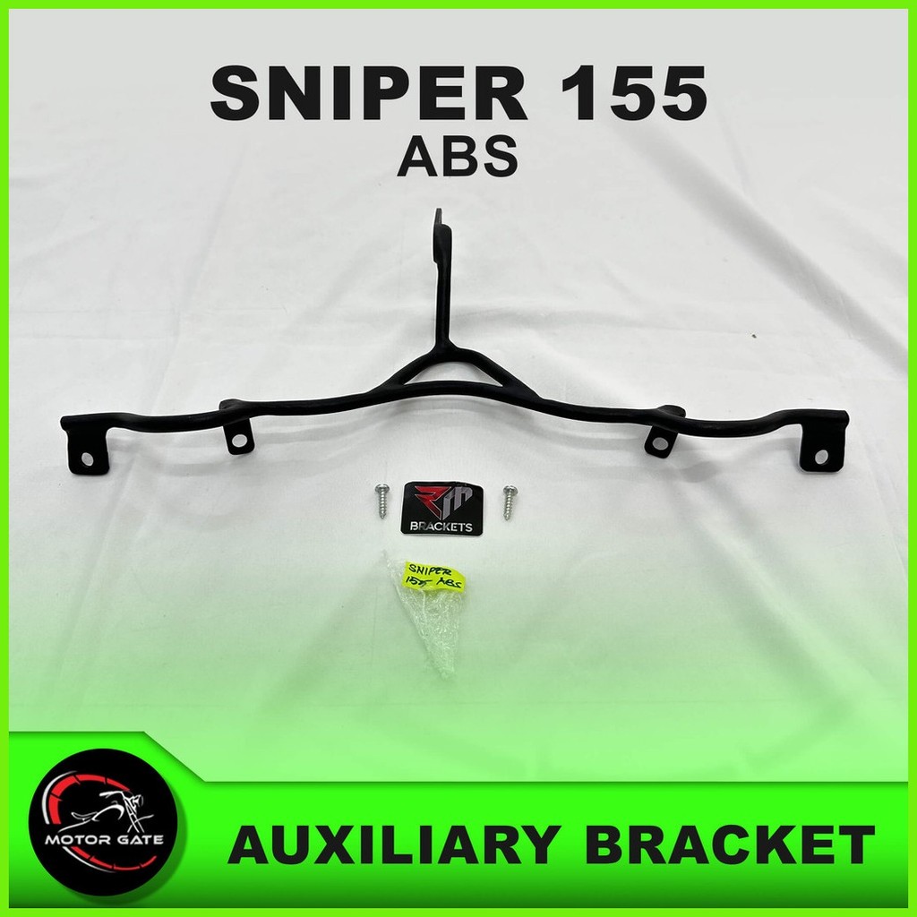 RM BRACKET Sniper 155 ABS / NON ABS Auxiliary Light Bracket Black ...