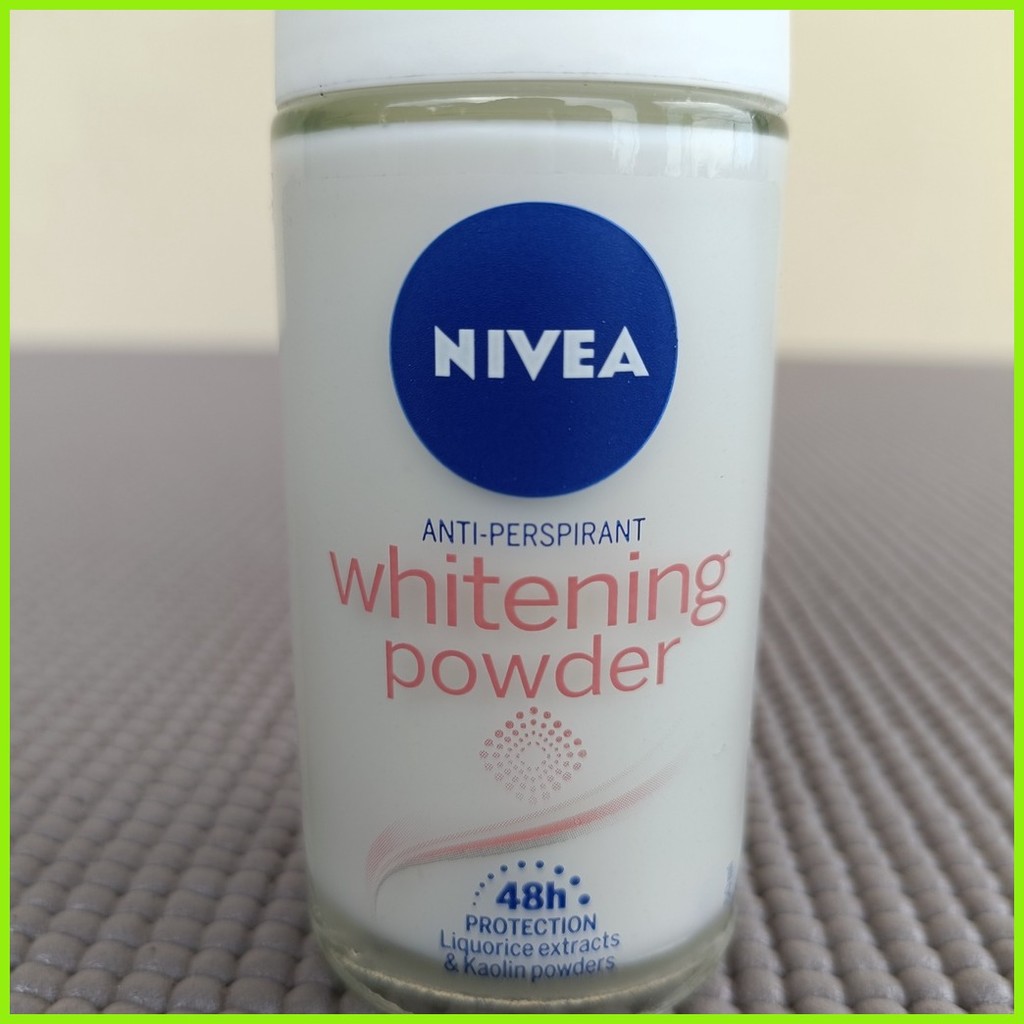 NIVEA Roll On Brightening Powder Deodorant 50mL | Shopee Philippines
