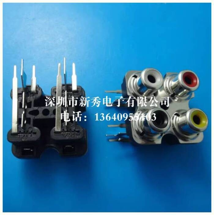 ☑♥ RCA Socket Lotus Socket 4-Position DIY Amplifier Connection Socket ...