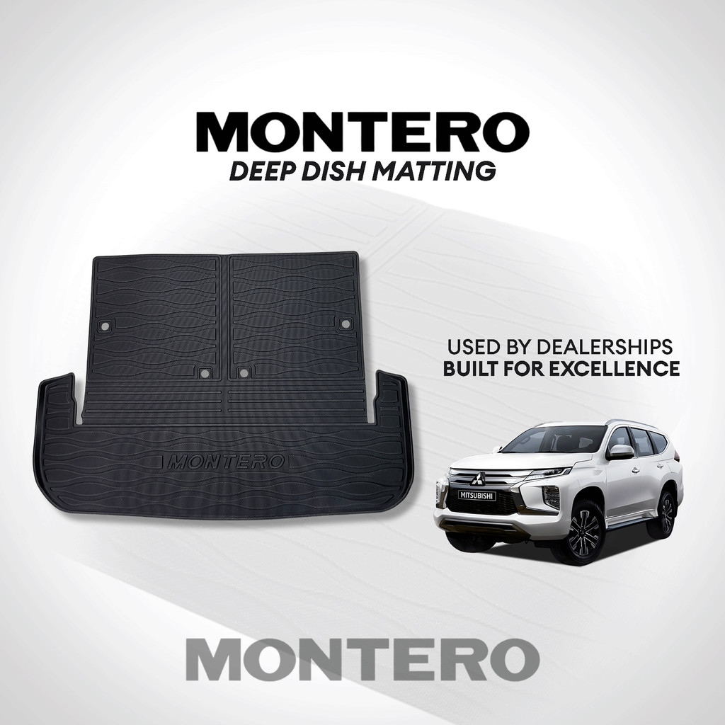 Mitsubishi Montero 2009 to 2025 OEM Trunk Cargo Tray [ V1 / V2 / V3 ...