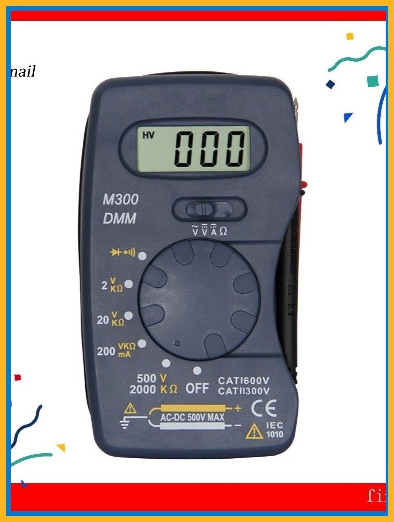 [Hot-Sale] [FM] Autorange 12V Digital Display Multimeter Mini Pocket ...