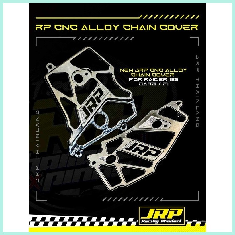 jrp CNC alloy sprocket cover raider 150 carb /raider 150 fi | Shopee ...