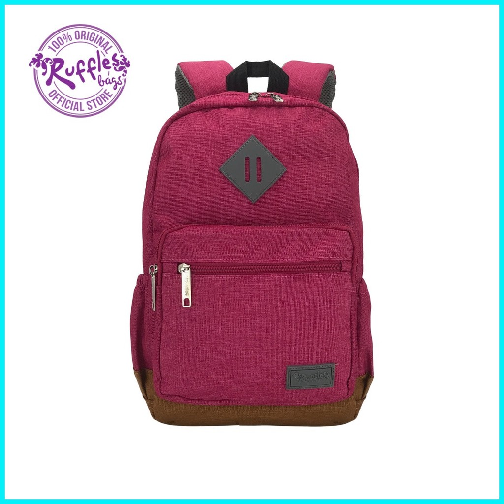 Ruffles Bags Reese Backpack 15" (Purple, Red, Pink, Cream, Blue, Gray ...