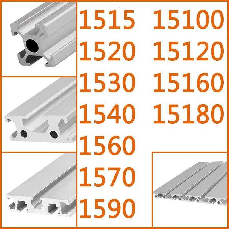 Xj 1515 1520 1530 1540 1560 1570 1590 15120 15180 Aluminum Profile ...