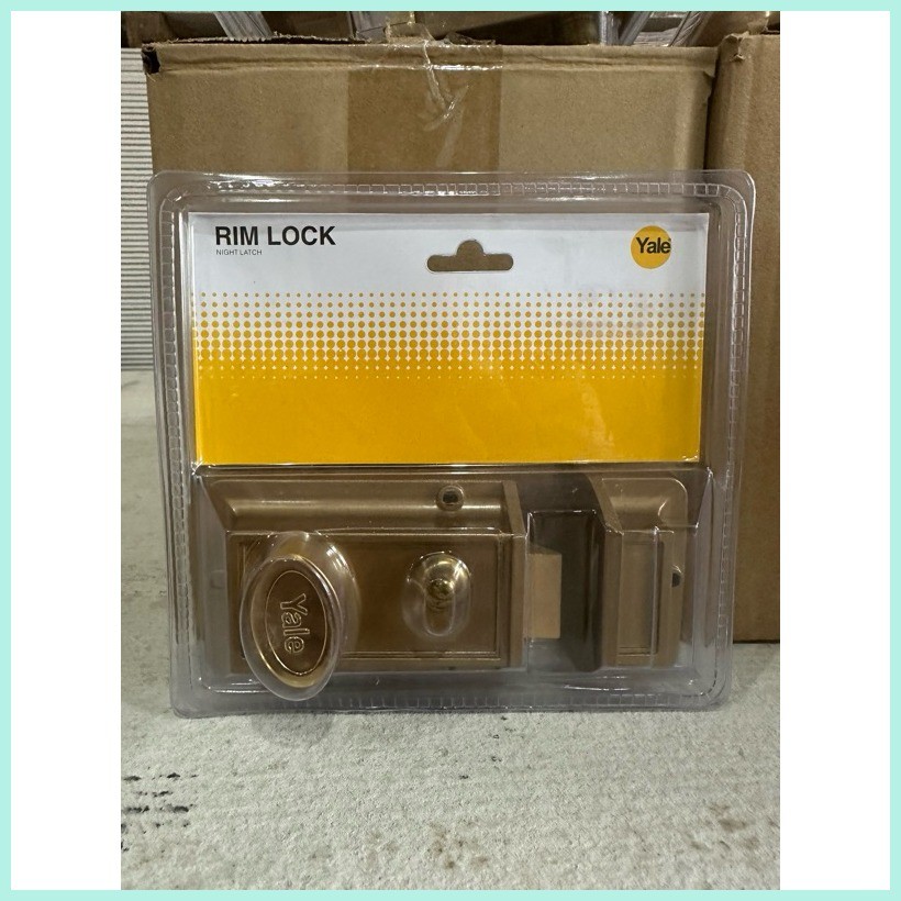YALE RIM NIGHT LATCH ORIGINAL | Shopee Philippines