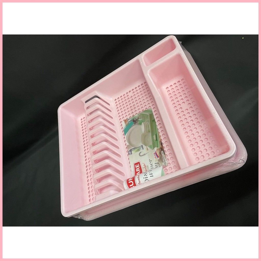 Dish Drying Rack Dish Drainer with Tray | Shopee Philippines