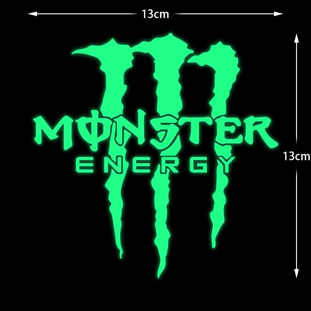 Ghost Claw Monster Motorcycle Sticker Reflective Waterproof Vinyl ...