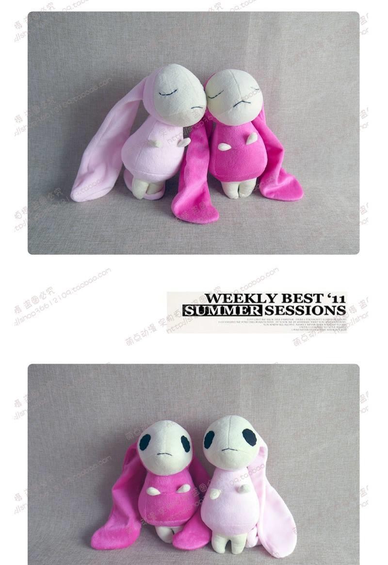 Chobits COSPLAY Prop Little Ji Pink Rabbit Plush Doll Plushie Stuffed ...