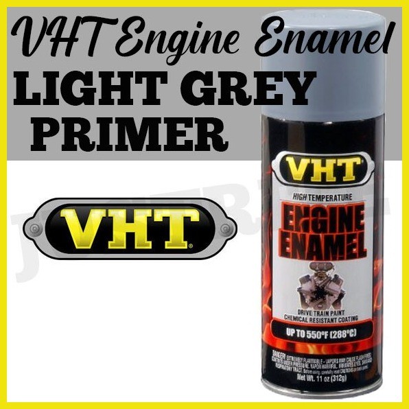 VHT Engine Enamel LIGHT GRAY PRIMER Spray Paint Spraypaint GREY ...